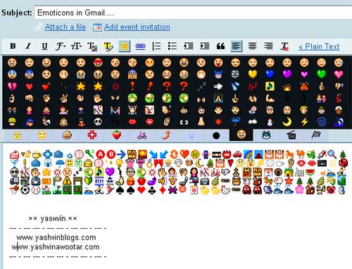 Express yourself with Gmail… – Yashvinblogs