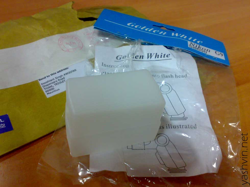 SB 600 flash diffuser – Yashvinblogs