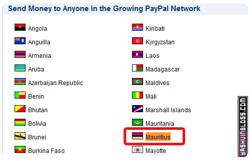 Send money to Mauritius via Paypal? – Yashvinblogs