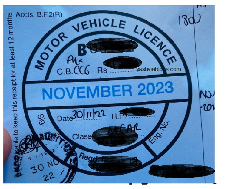 Online MVL/Declaration Payment – Unreliable Governmental Service ...